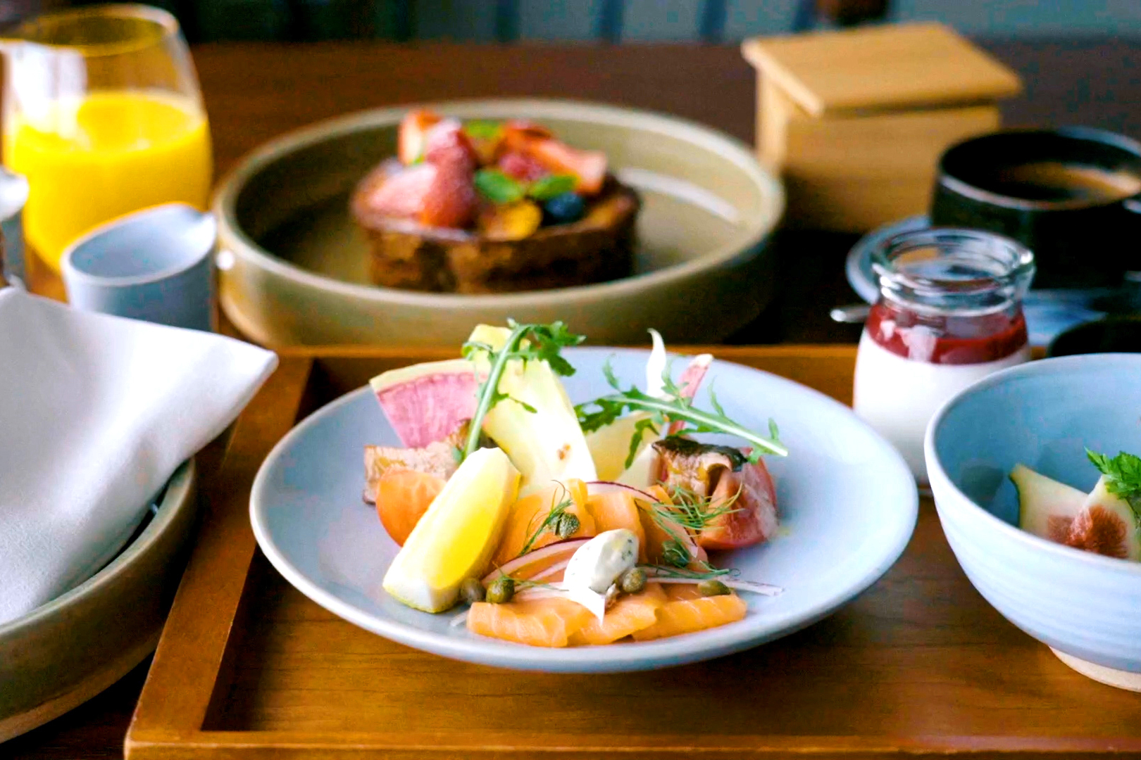 [Check it out in the video!] Luxurious Breakfast at a Luxury Hotel in Kyoto