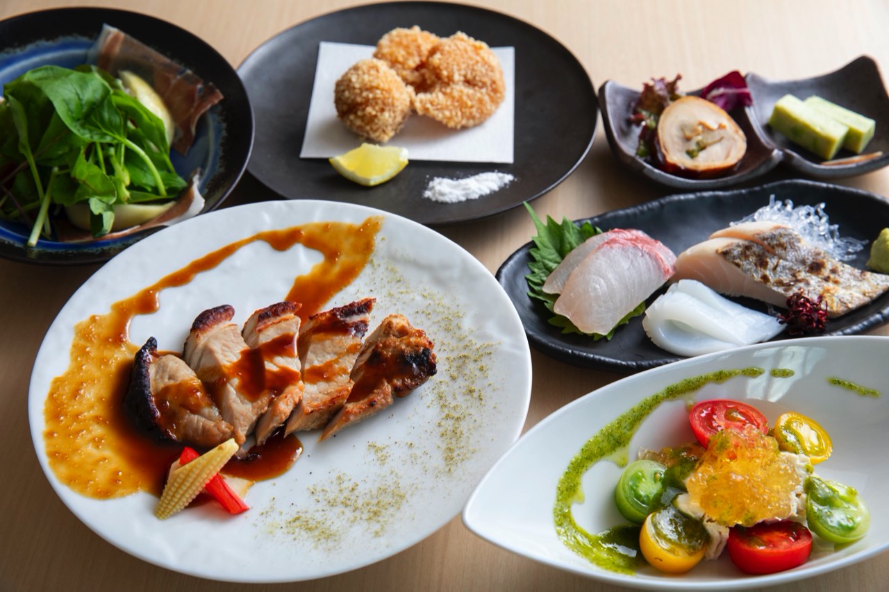 Enjoy creative Japanese cuisine that reflects the four seasons at Kyo ...