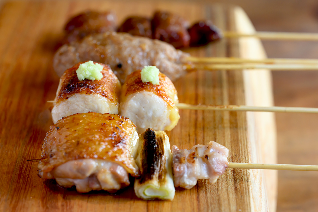 Taste all the Hinai Jidori chicken at Tori Sho Sai, a yakitori ...